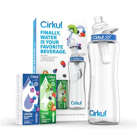 Cirkul 32 Fl Oz Plastic Clear Cup Set Of 1 In The Water Bottles And Mugs