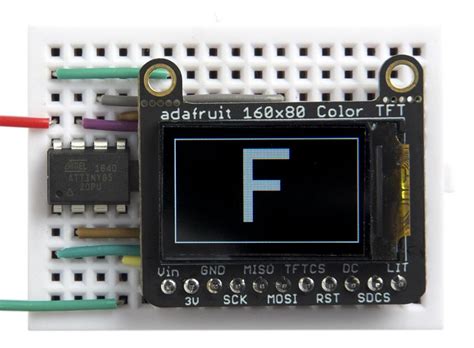 Technoblogy Tiny TFT Graphics Library