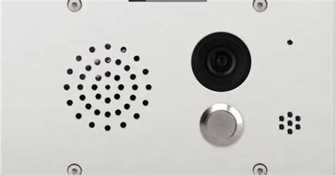 Intercom Stations For 3 Gang Boxes Commend Americas