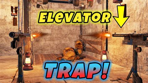 instantly killing players with an elevator rust youtube
