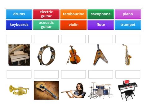 Musical Instruments Match Up
