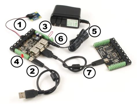 PhidgetInterfaceKit 8 8 8 W 6 Port Hub 1019 1 Phidgets