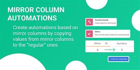Mirror Column Automations App Leanylabs
