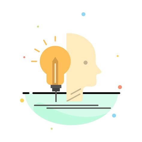 User Mind Making Programming Abstract Flat Color Icon Template 14388045