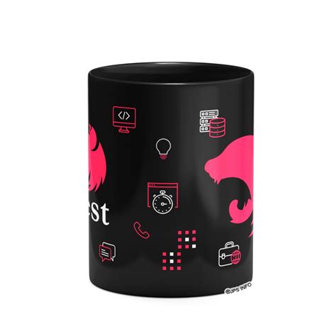 Caneca Dev Nest Js Preta Fun Geek Store