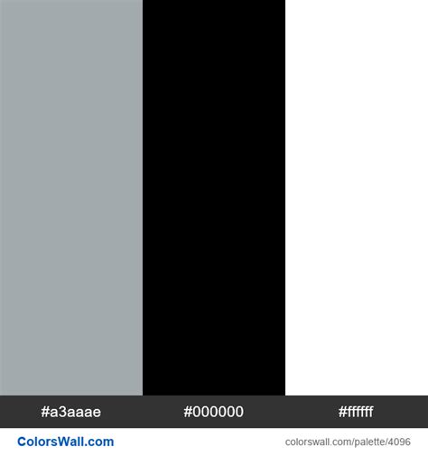 Apple Brand Colors A3aaae 000000 Ffffff Colorswall