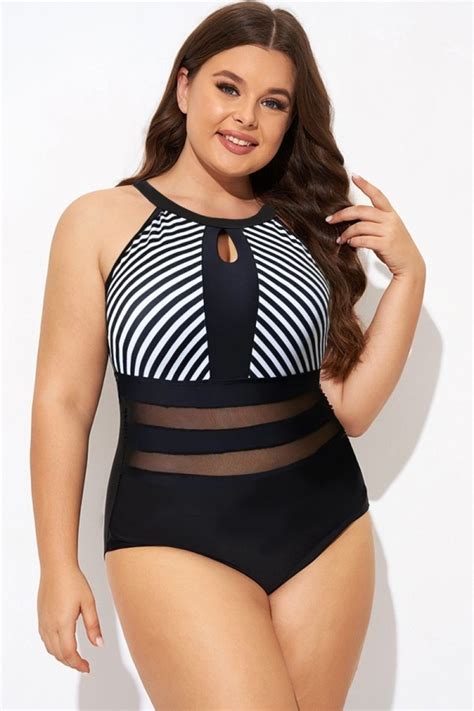 High Neck One Piece Meetcurve