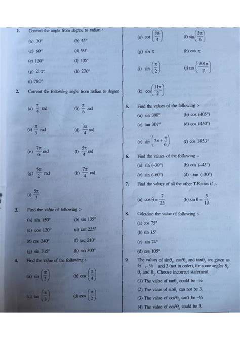 Solution Basic Trigonometry Questions Studypool Solution Basic Trigonometry Questions Studypool