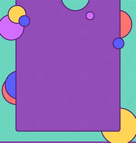 Memphis Style Round Colorful Summer Music Enrollment Background Design