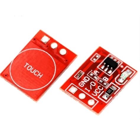 Jual TTP223 TTP 223 Capacitive Touch Sensor Button Tombol Sentuh Kapasitif Self Locking Shopee