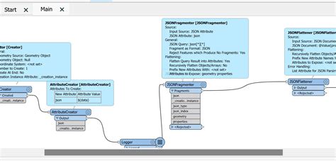 Json Fragmenter Works Fine In Fme Workbench But Throws An Unexpected