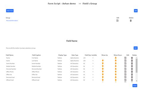 edit script template field group page jodo documentation hub
