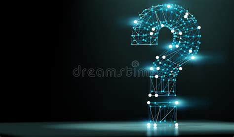 Question Mark And Concept Of Science And Technology Questions And