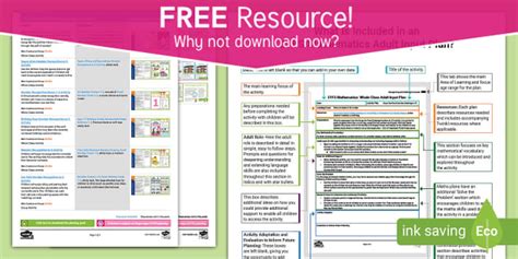 Free Eyfs Recognises Numerals To 5 Adult Input Planning Overview
