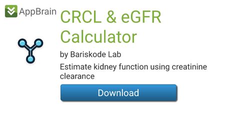 Crcl And Egfr Calculator For Android Free App Download