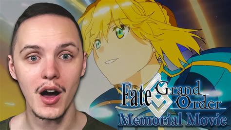 SO BEAUTIFUL Fate Grand Order Memorial Movie 2023 Reaction YouTube