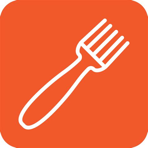 Fork Vector Icon Design Illustration Vector Art At Vecteezy