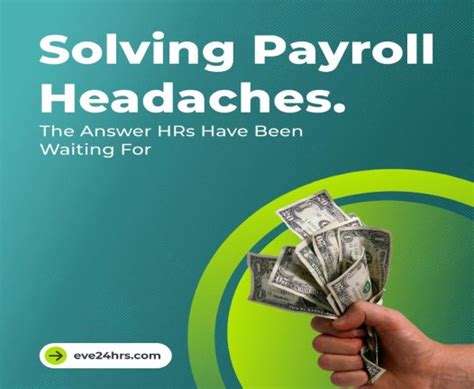 Solving Payroll Headaches The Answer HRs Have Been Waiting For Eve24hrs