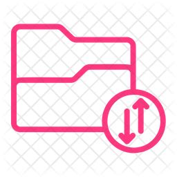 Backup Folder Icon Download In Line Style