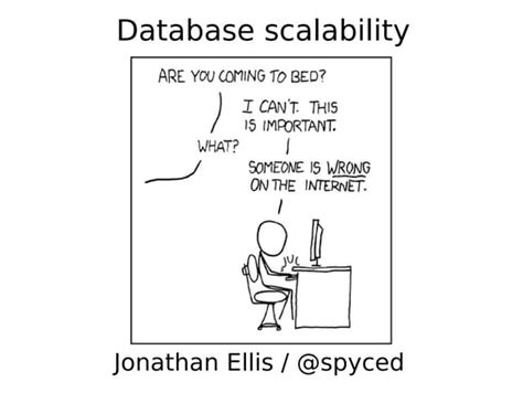 What Every Developer Should Know About Database Scalability Pycon 2010