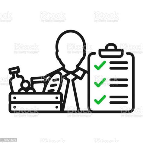 영양사 개요 아이콘입니다 영양사 의사 벡터 일러스트 레이 션 건강관리와 의술에 대한 스톡 벡터 아트 및 기타 이미지 건강관리와 의술 건강한 생활방식 건강한 식생활