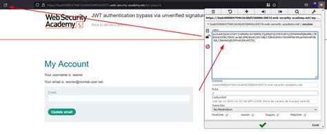 Jwt Authentication Bypass Via Unverified Signature Portswigger Write