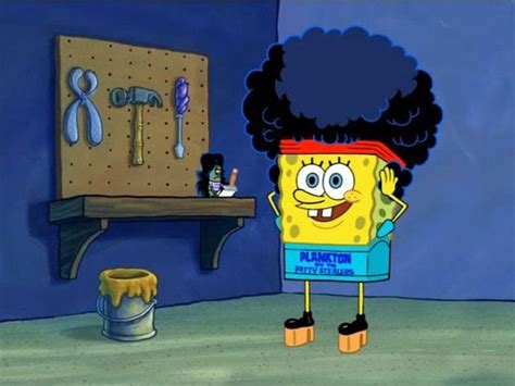 Spongebob Squarepants Spongebobs Funniest Hairstyles Spongebob