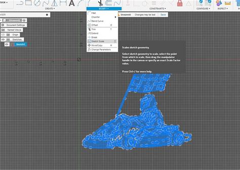 How To Scale An Svg After Inserted Fusion 360 Cad Langmuir