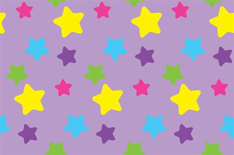 별과 매끄러운 패턴 다채로운 배경 옷 웹 인사말 카드 선물 랩 및 디자인을위한 간단한 크리에이티브 프린트 회색 노란색 파란색 보라색 분홍색과 녹색 색상 다중 색상에 대한
