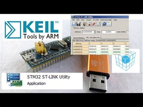 Stm Programming With STM ST LINK Utility Step By Step YouTube