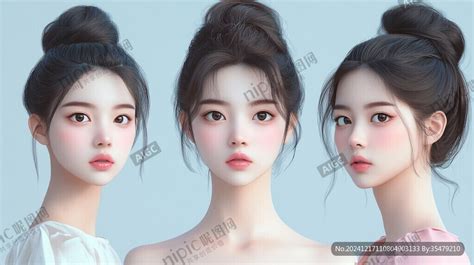 Ai创作图板绘人像 写实人物插画 写实少女 3d女娃 3d美女 3d人物设计 美颜插画 人物建模 板绘人物 3d效果女孩 效果图人物 原创美女人物 板绘少女插画 3dmax人物 板绘少女