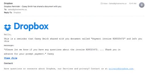 Dropbox Phishing Scam Dont Click On The Links Redhead Ranting