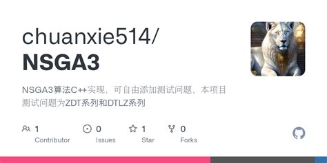 GitHub chuanxie NSGA NSGA 算法C 实现可自由添加测试问题本项目测试问题为ZDT系列和DTLZ系列