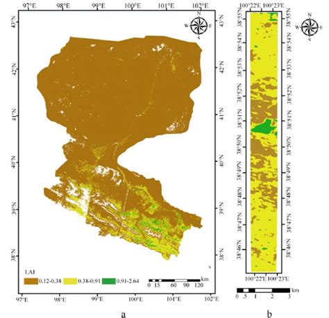 Leaf Area Index Lai Spatial Distribution Map Of Ccd Lai Product For Download Scientific