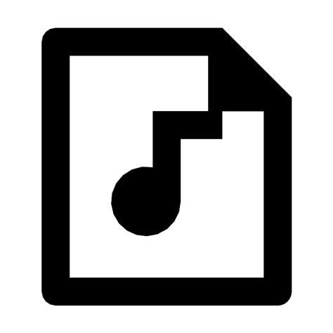 File Music Vector SVG Icon SVG Repo