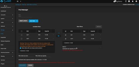 Expand Storage TrueNAS COre RaidZ TrueNAS General TrueNAS Community Forums