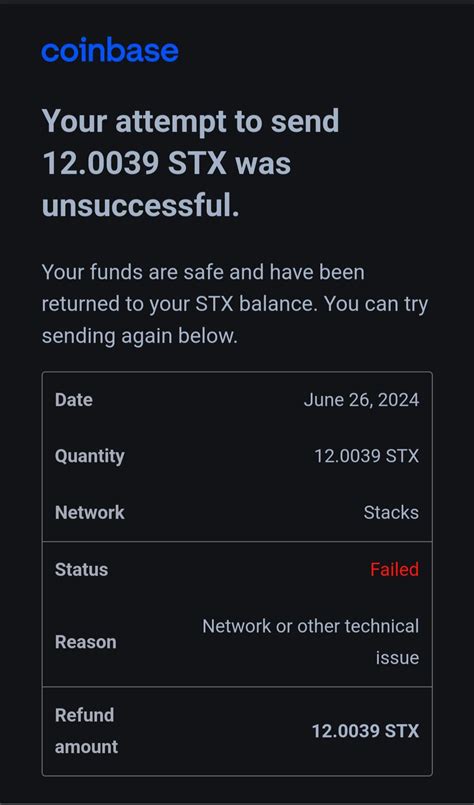 Sending Error Rstacks