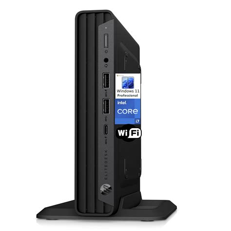 Snapklik Com EliteDesk 800 G8 Mini PC Business Desktop Computer Intel Octa Core I7 11700T