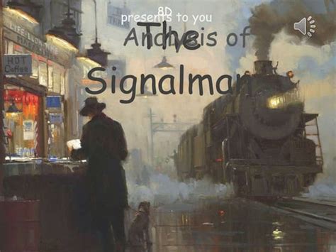 The Signalman A Pdf Drama Genres