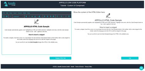 Training Custom UI Component Basic