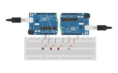 Circuit Design Uart Tinkercad