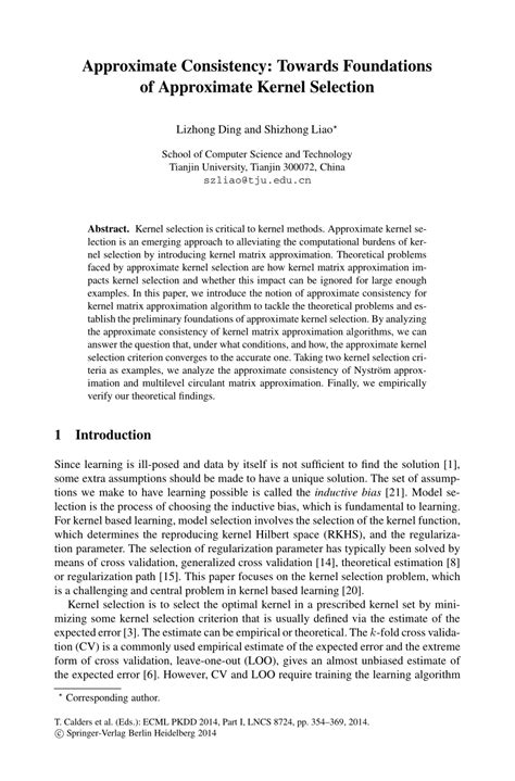 Pdf Approximate Consistency Towards Foundations Of Approximate