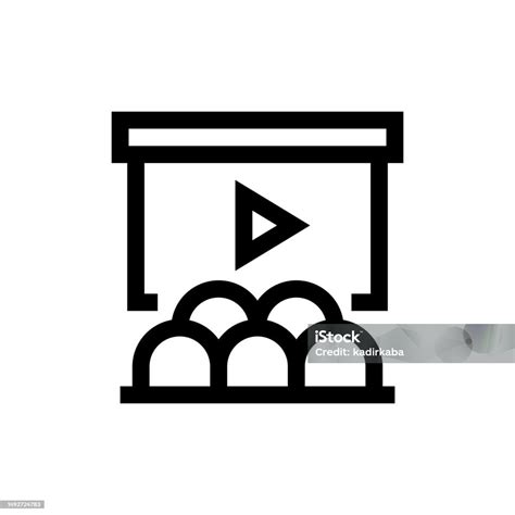 컨퍼런스 홀 라인 아이콘 디자인 픽셀 퍼펙트 편집 가능한 스트로크 로고 기호 기호 회의실 검은색에 대한 스톡 벡터 아트 및 기타