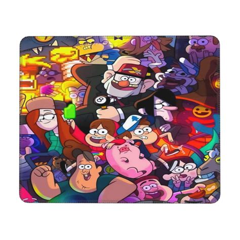 Gravity Fall Mouse Pad Office Gaming Anime Cartoon Mousepad 79 X 95