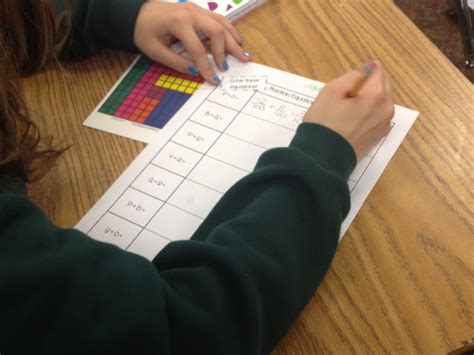Real Teachers Learn Math Manipulatives And Fraction Art