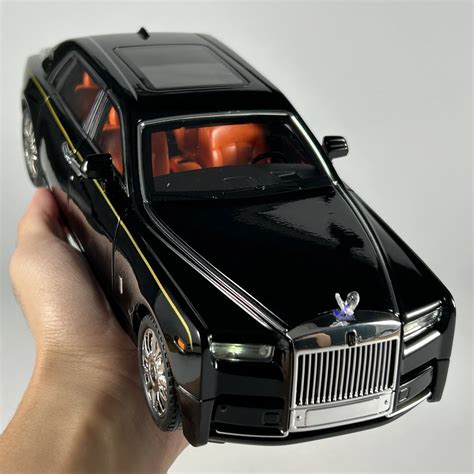 118 Rolls Royce Phantom Limousine Alloy Model Car Metal Diecast Home