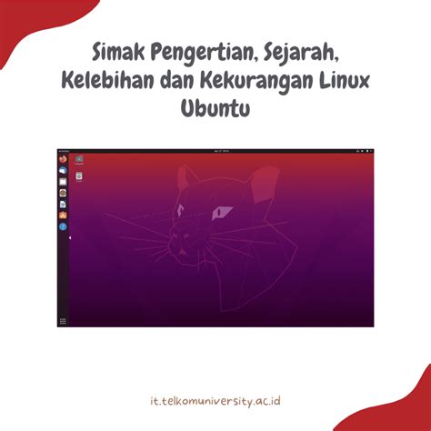 Simak Pengertian Sejarah Kelebihan Dan Kekurangan Linux Ubuntu