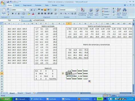 Matriz De Correlaciones Correlation Matrix Youtube