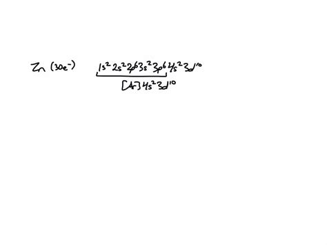 Solved Using Noble Gas Notation Write The Electron Configuration For