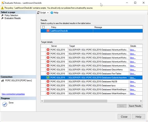 Using Databasepropertyex To Find Last Good Dbcc Checkdb Time